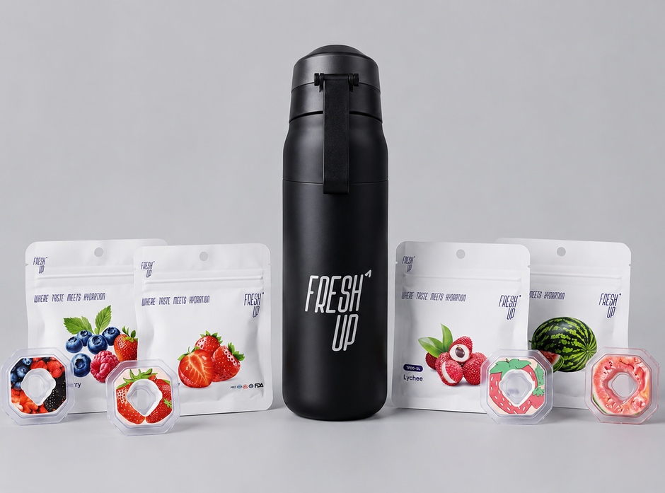 Fresh Up | Lebanon's Scented Water Bottle — 18 Flavors, Zero Sugar